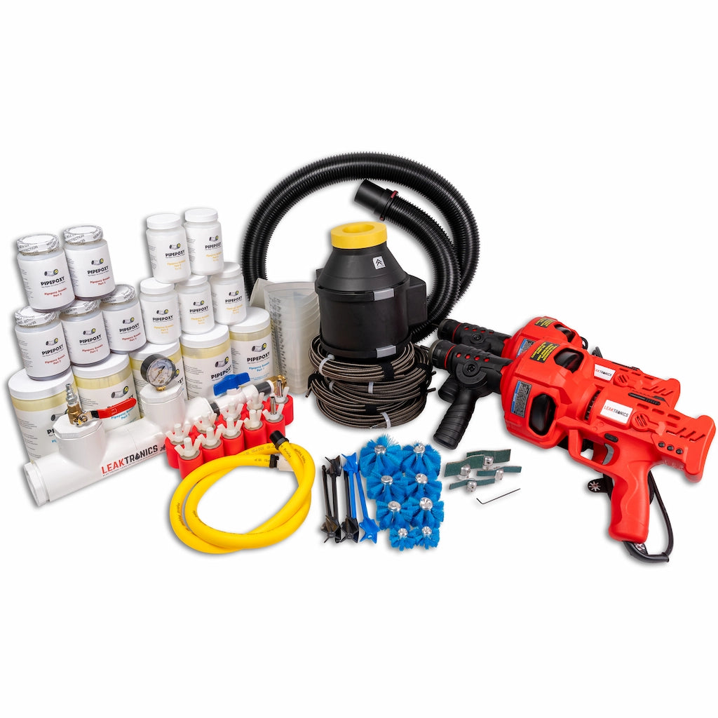 Pipepoxy Pro Complete Kit | Non-Invasive Pipe Repair — LeakTronics