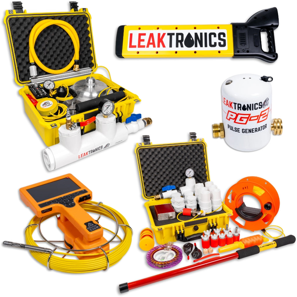 Plumbers Pro Equipment Bundle - LeakTronics Leak Detection Kit